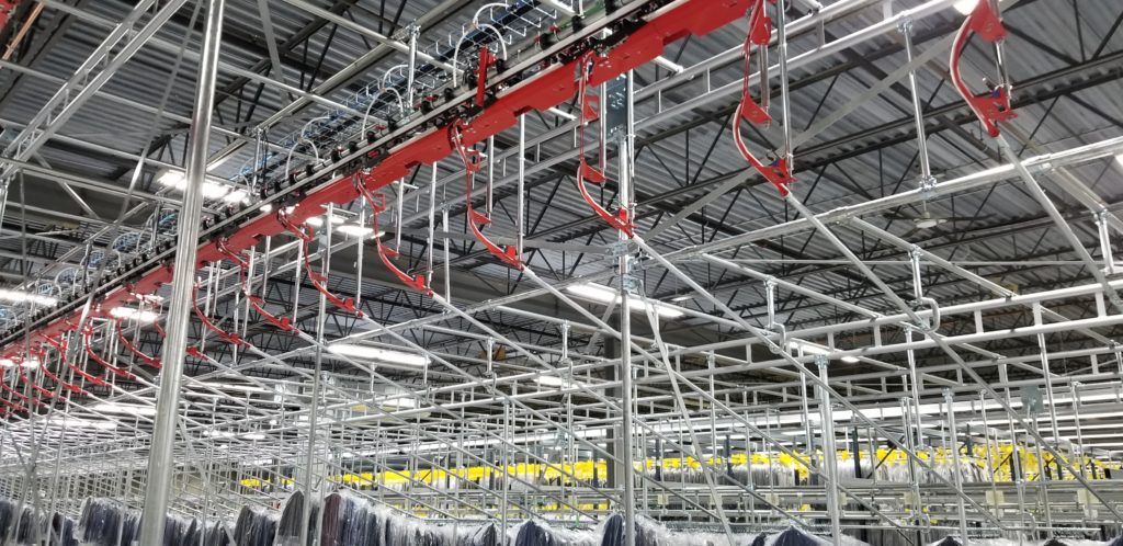 Quick and Efficient Garment Sorter | Planiform Conveyors