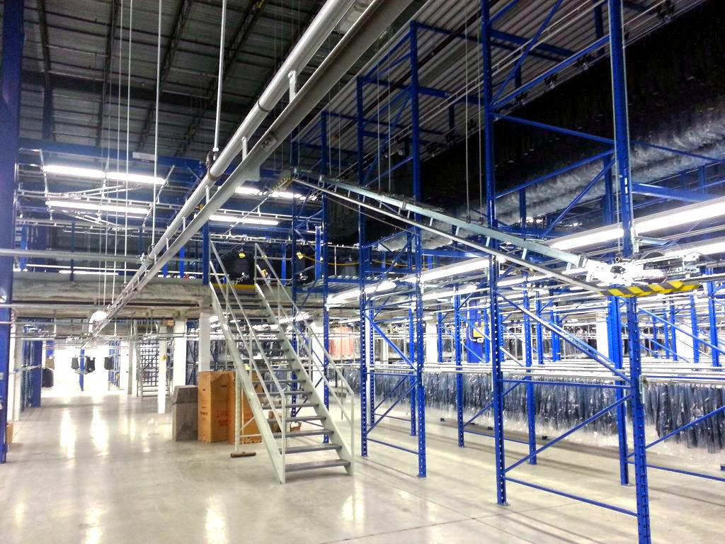 Cost-effective Garment Rails | Planiform Conveyors