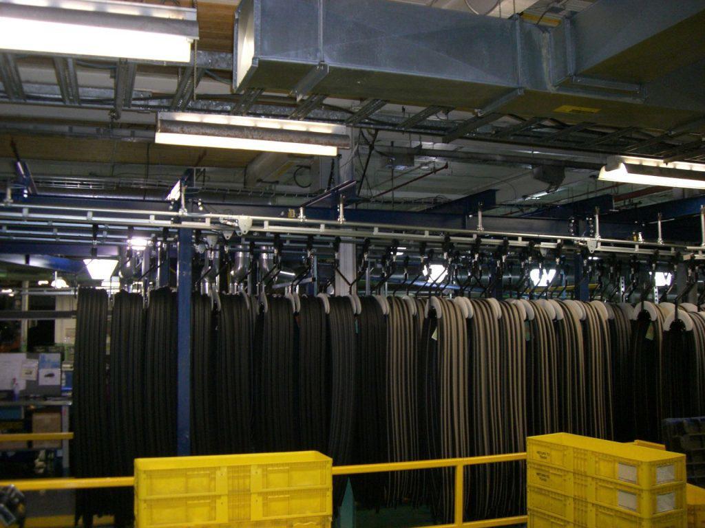 Cost-effective Garment Rails | Planiform Conveyors